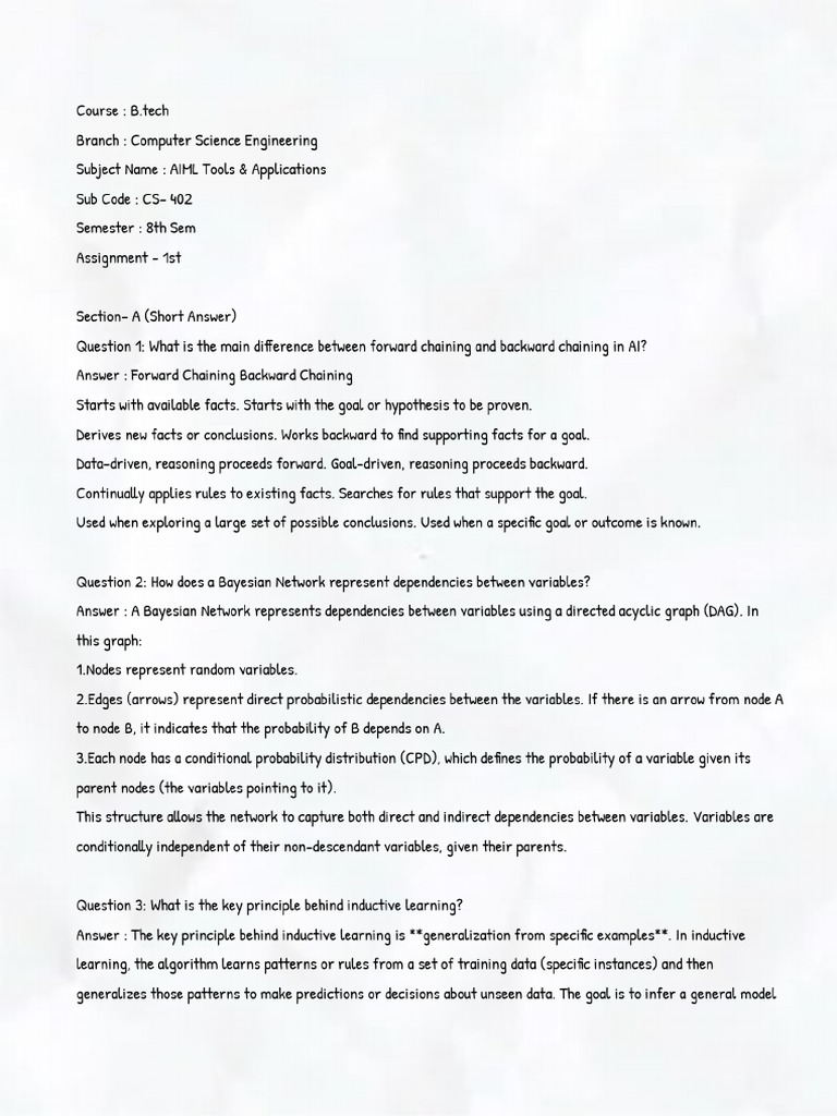 AIML | PDF | Machine Learning | Support Vector Machine