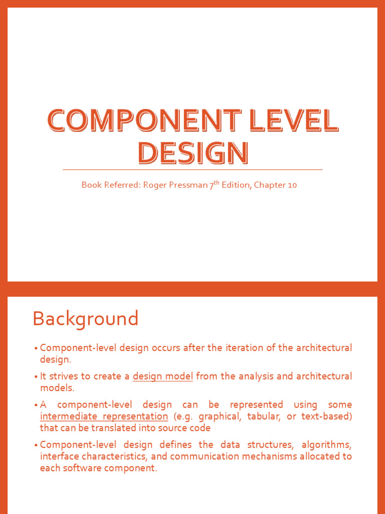 Component-Level Design Principles | PDF | Class (Computer Programming ...