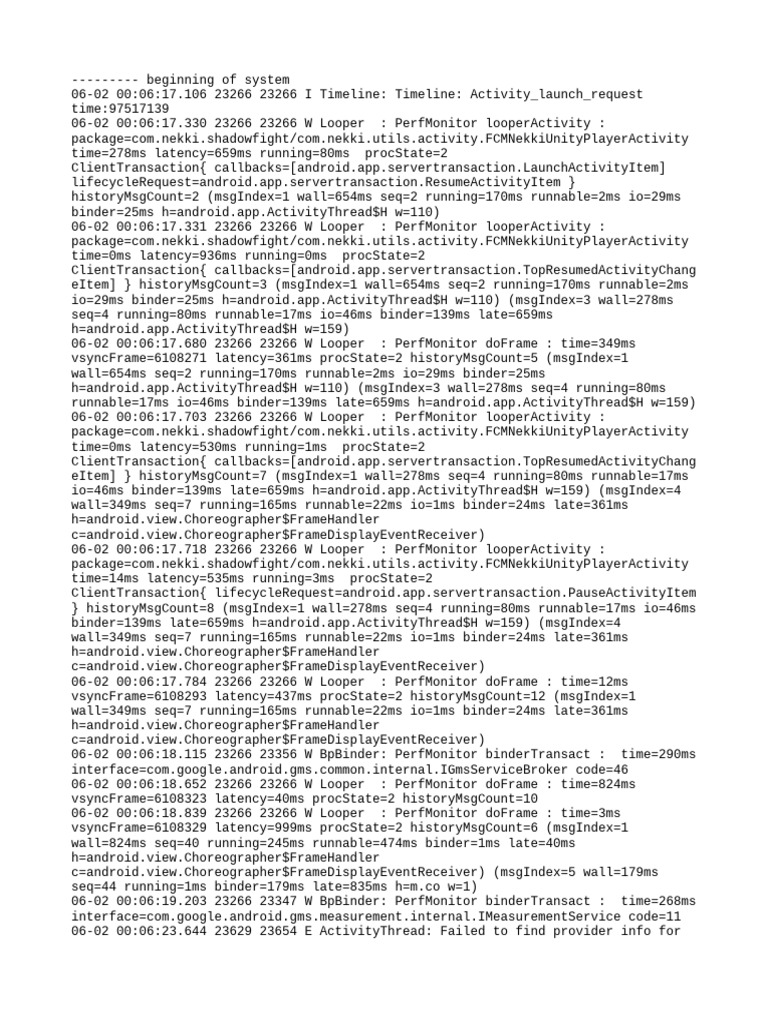 Mod Menu Log - Com - Nekki.shadowfightdjdjjdjdj | PDF | Logging | Software