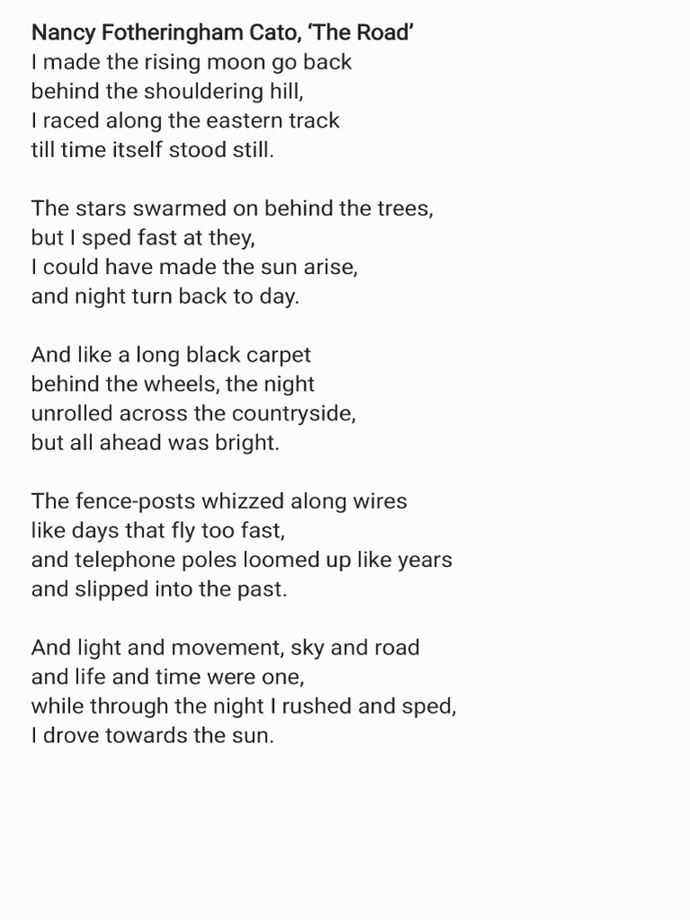 Igcse Poems | PDF