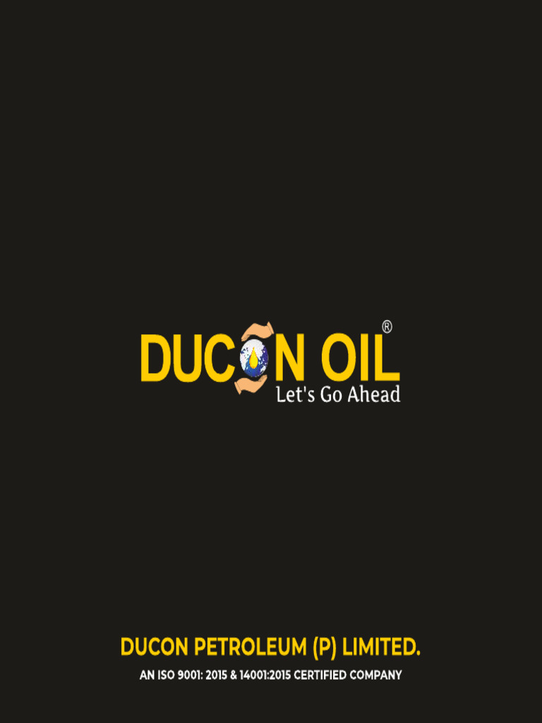 Ducon Petroleum: Premium Lubricants & Oils | PDF | Lubricant | Petroleum