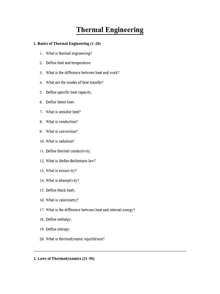 Thermal Engineering | PDF | Internal Combustion Engine | Boiler