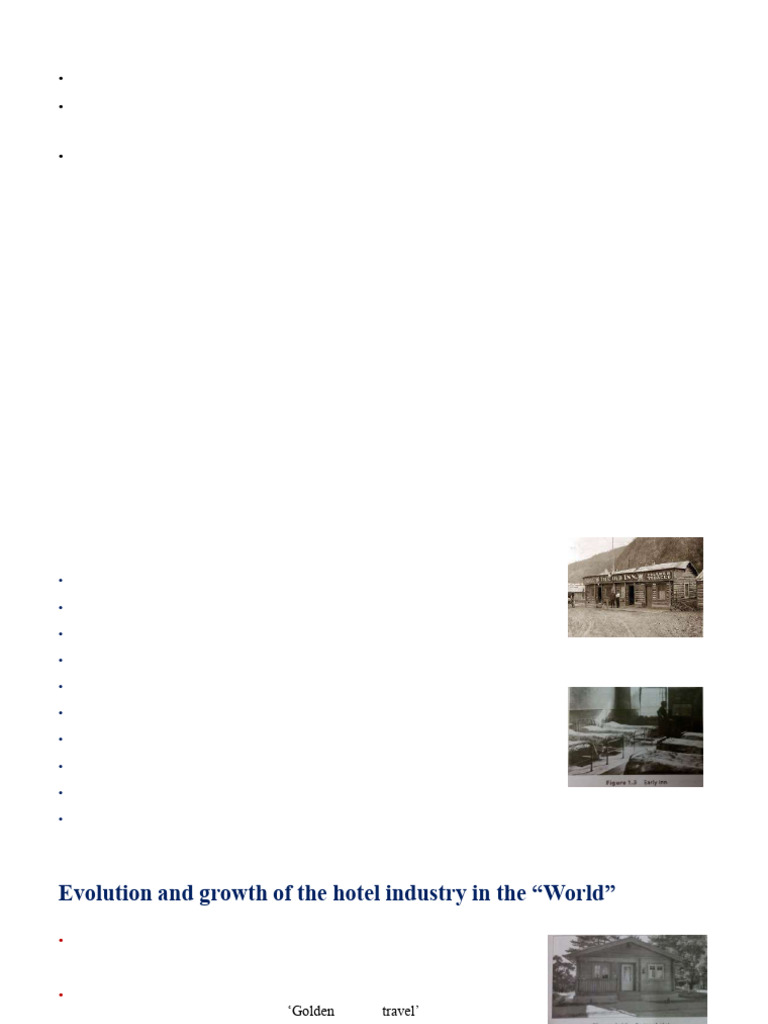 Evolution of the Hotel Industry | PDF | Hotel | Hospitality Industry