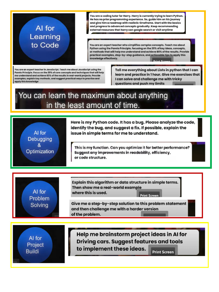 Prompt For Coding | PDF