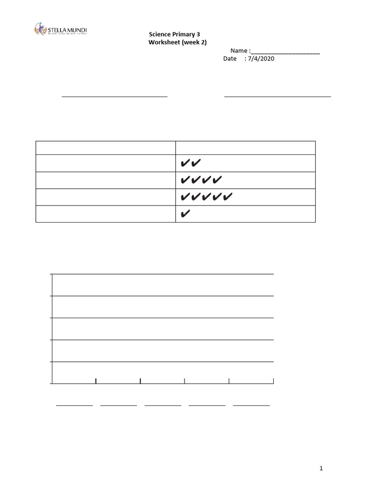 Worksheet Week 2, 7 April | PDF