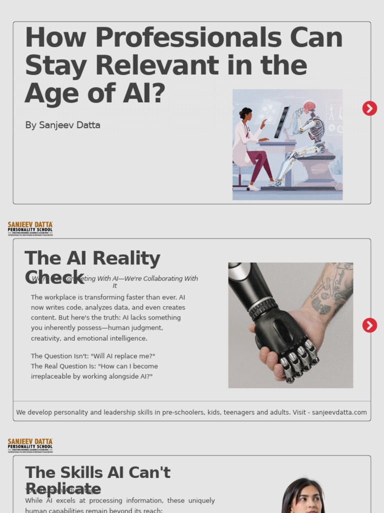 Stay Relevant in the AI Era | PDF | Intelligence (AI) & Semantics ...