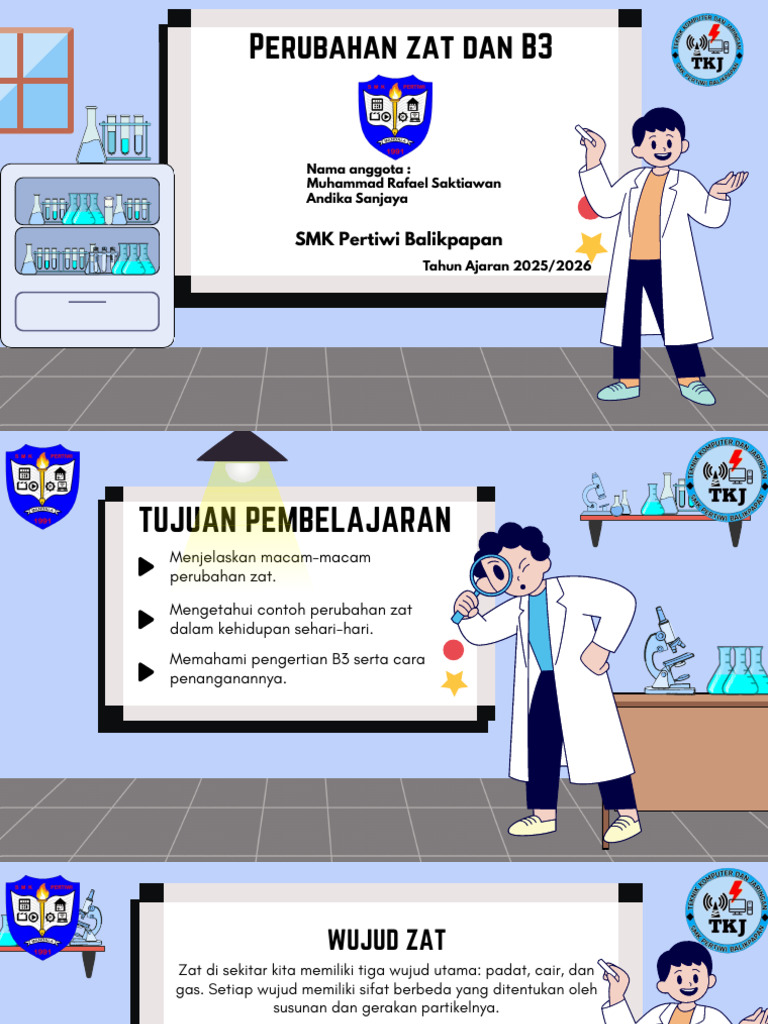 Andika Sanjaya Rafael Zat Dan b3 - 20250927 - 071301 - 0000 | PDF