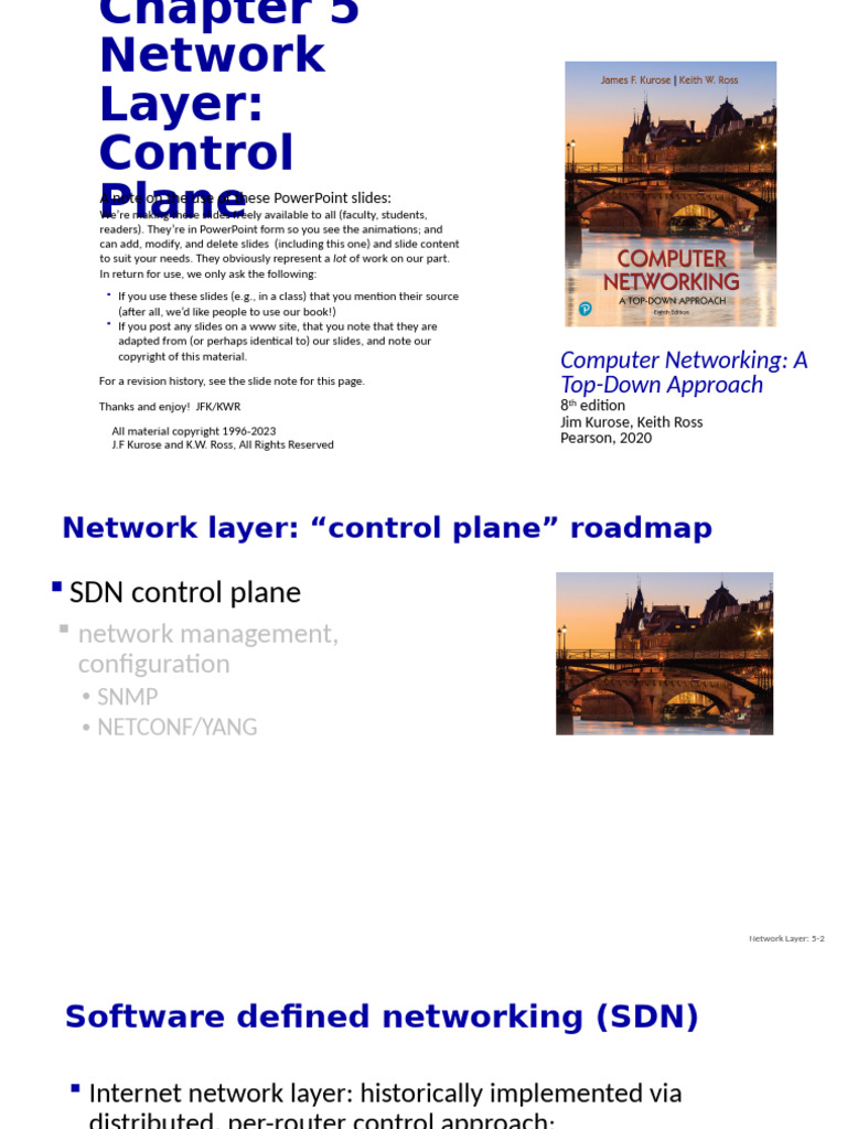 Week 1 Control Plane | PDF | Computer Network | Router (Computing)