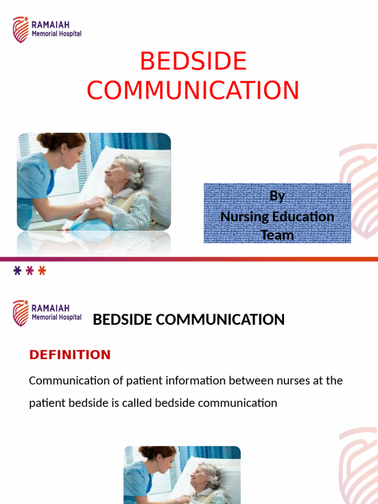 Bedside Communication | PDF | Patient | Nursing