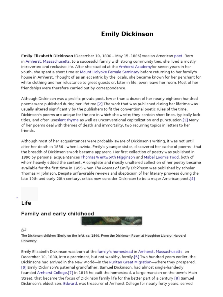 New Open Document Text | Download Free PDF | Emily Dickinson | Poetry