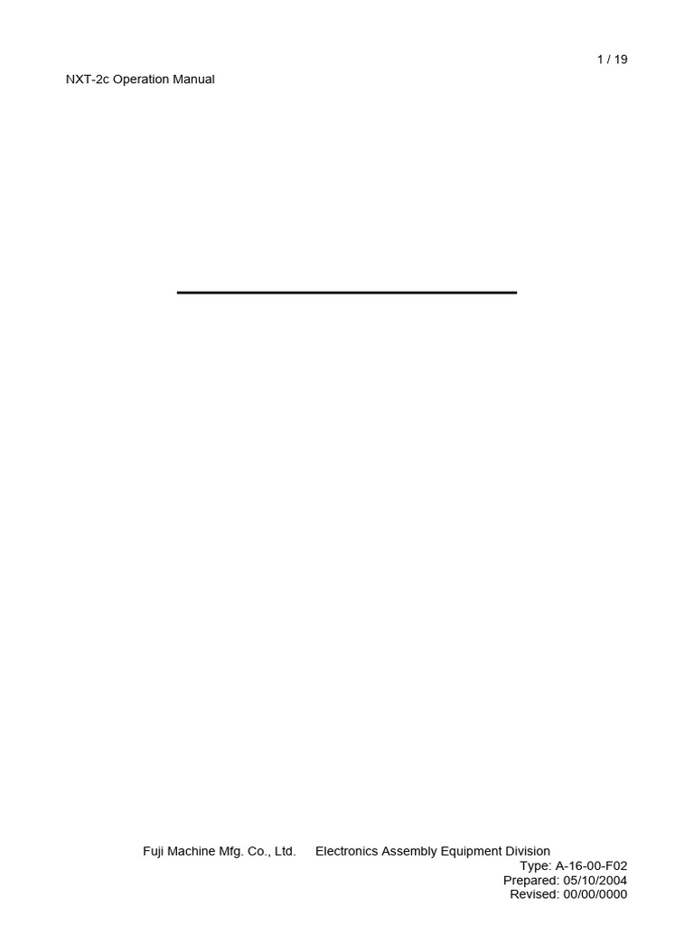 NXT-2c Operation Manual Guide | PDF | Calibration