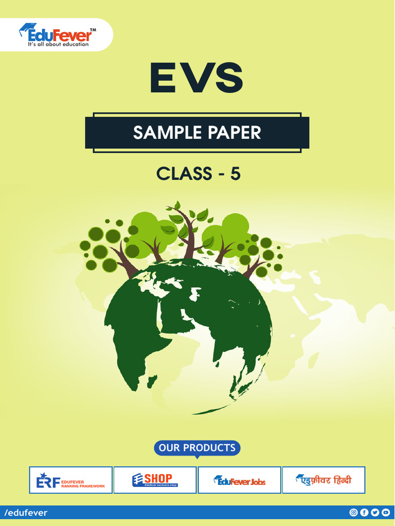 EVS Sample Paper-5 | PDF