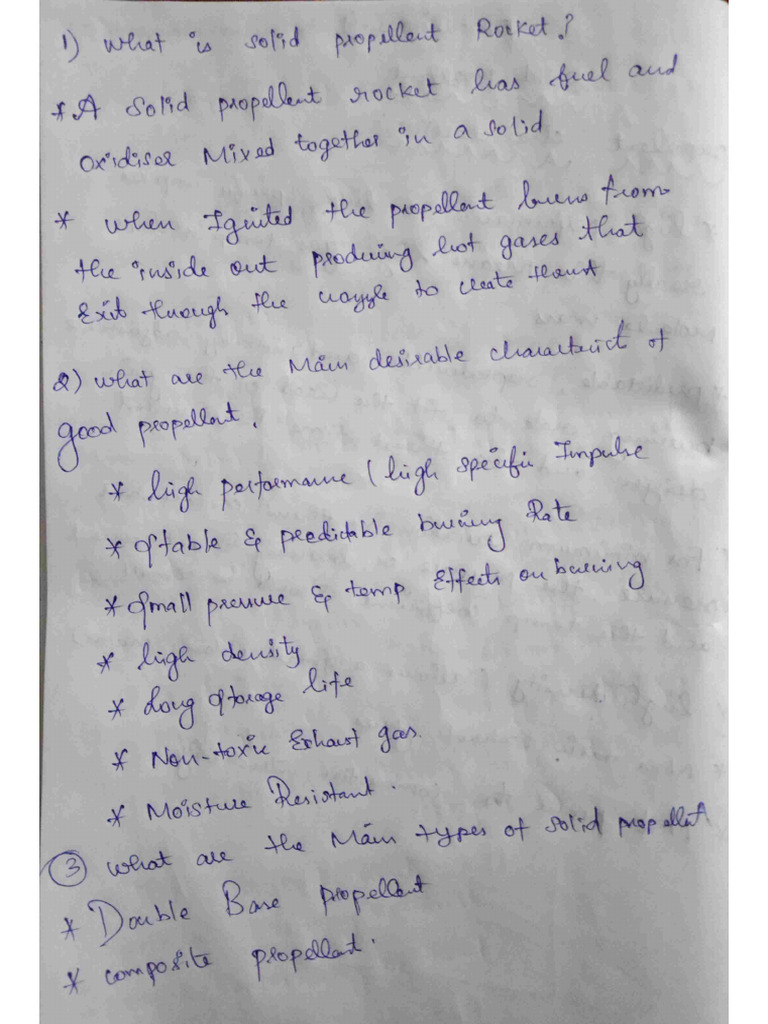 Propulsion 2 ( 2marks Questions ) Unit 2 | PDF