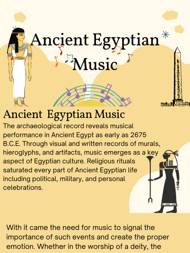 Ancient Egyptian Music | PDF | Musical Instruments | Ancient Egypt