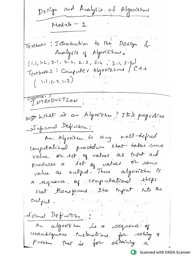 Module 1 Notes-2 | PDF