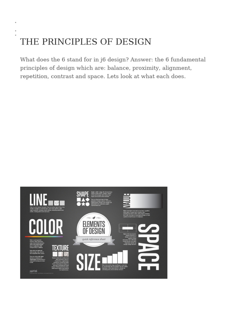 Principles of Design Explained | PDF | Shape | Logos