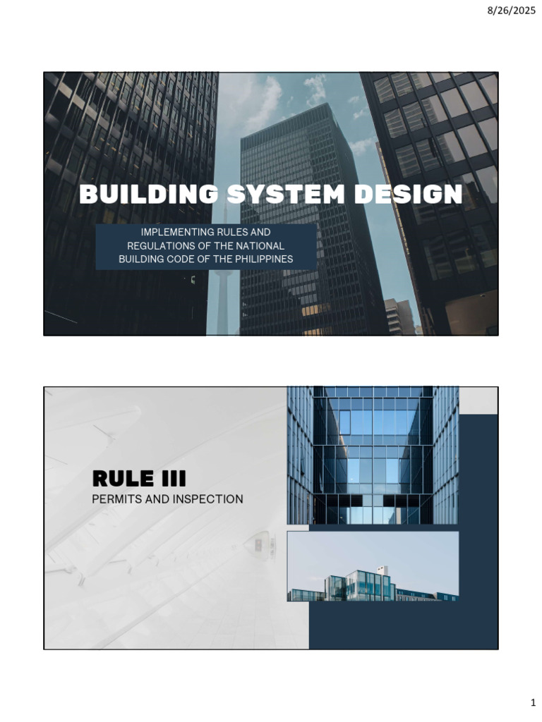 Lecture 2 National Building Code of The Philippines | PDF | Elevator | Sanitary Sewer