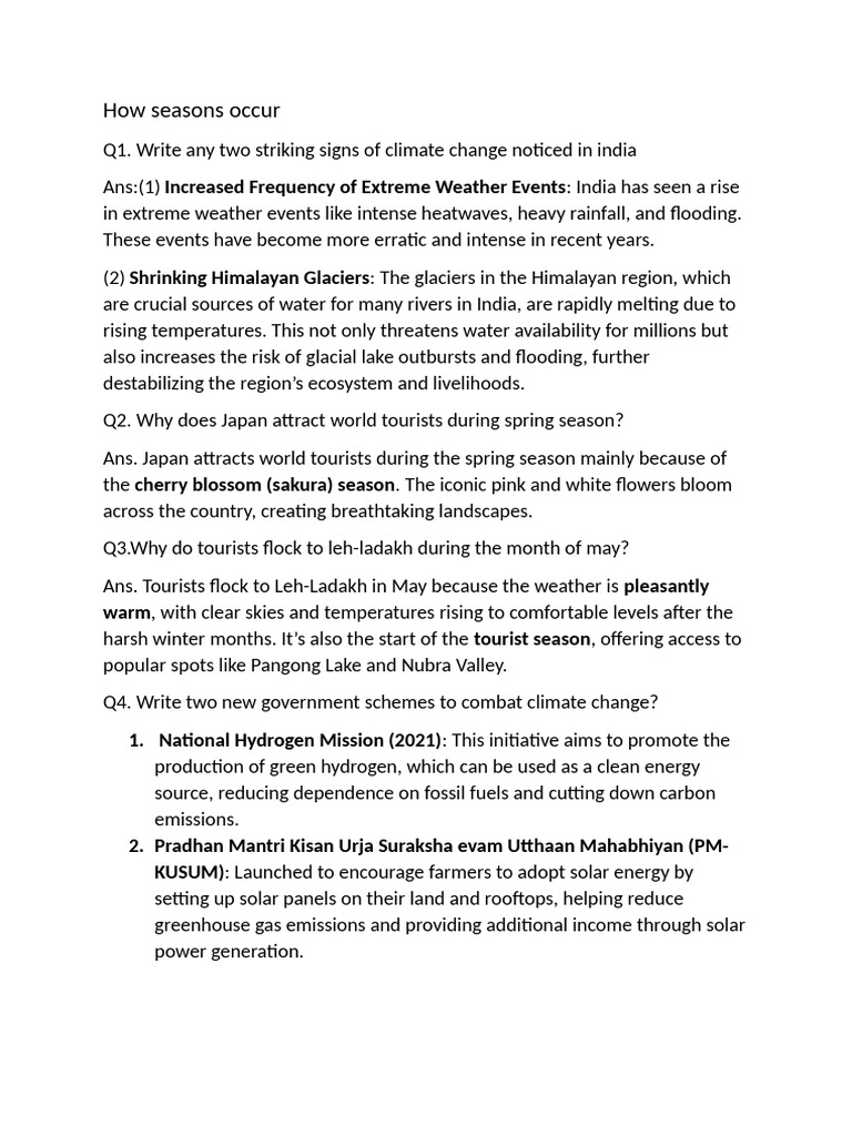 Geography Assignment 2025 | PDF