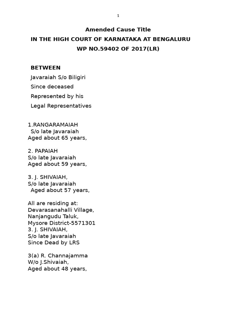 WP No. 58402 of 2017 Javaraiah Vs The State of Karnataka and Others ...
