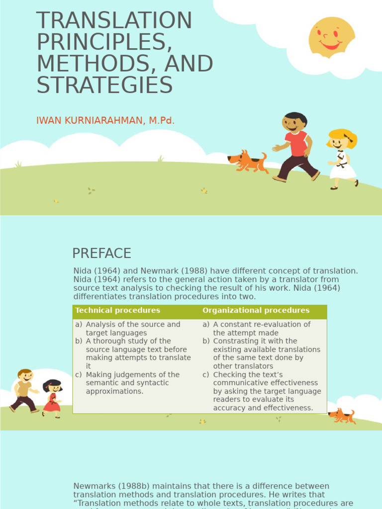 Translation Principles and Methods Guide | PDF | Translations | Semantics