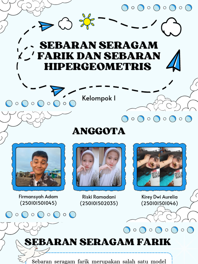 Sebaran Seragam dan Hipergeometris | PDF