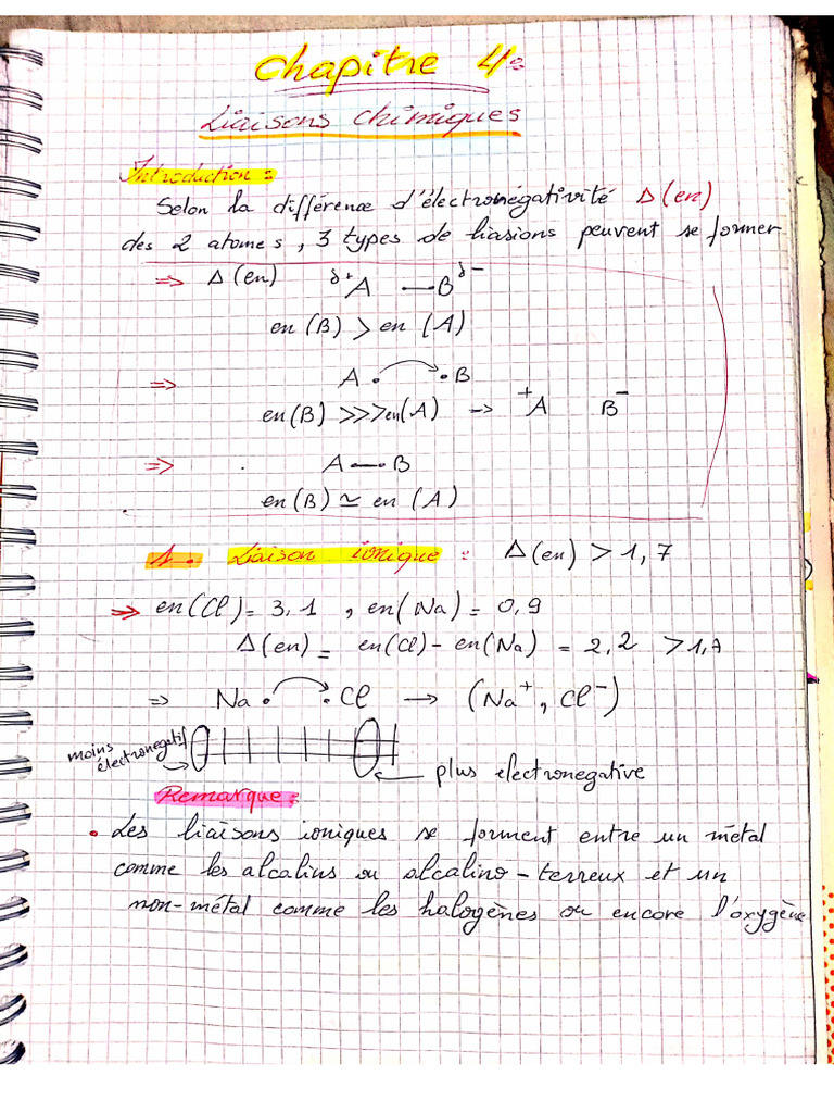 2-Résumé Amina 2018-2019 Chimie | PDF