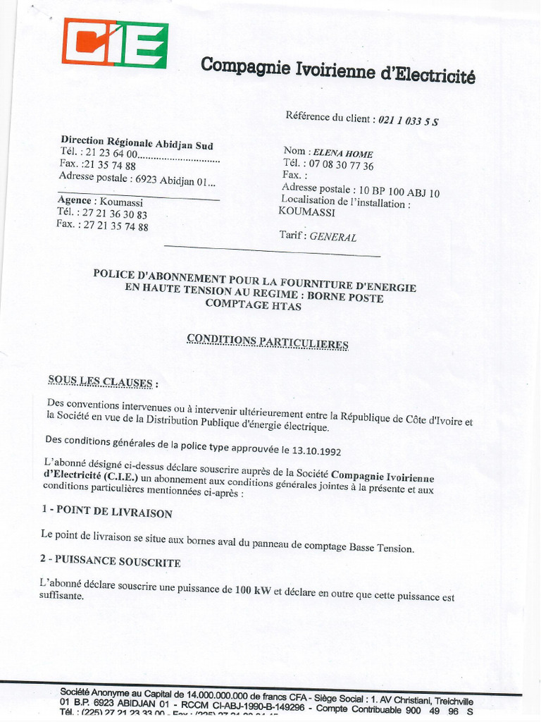 Scan Conditions Particulieres Et Le Devis de Mutation | PDF