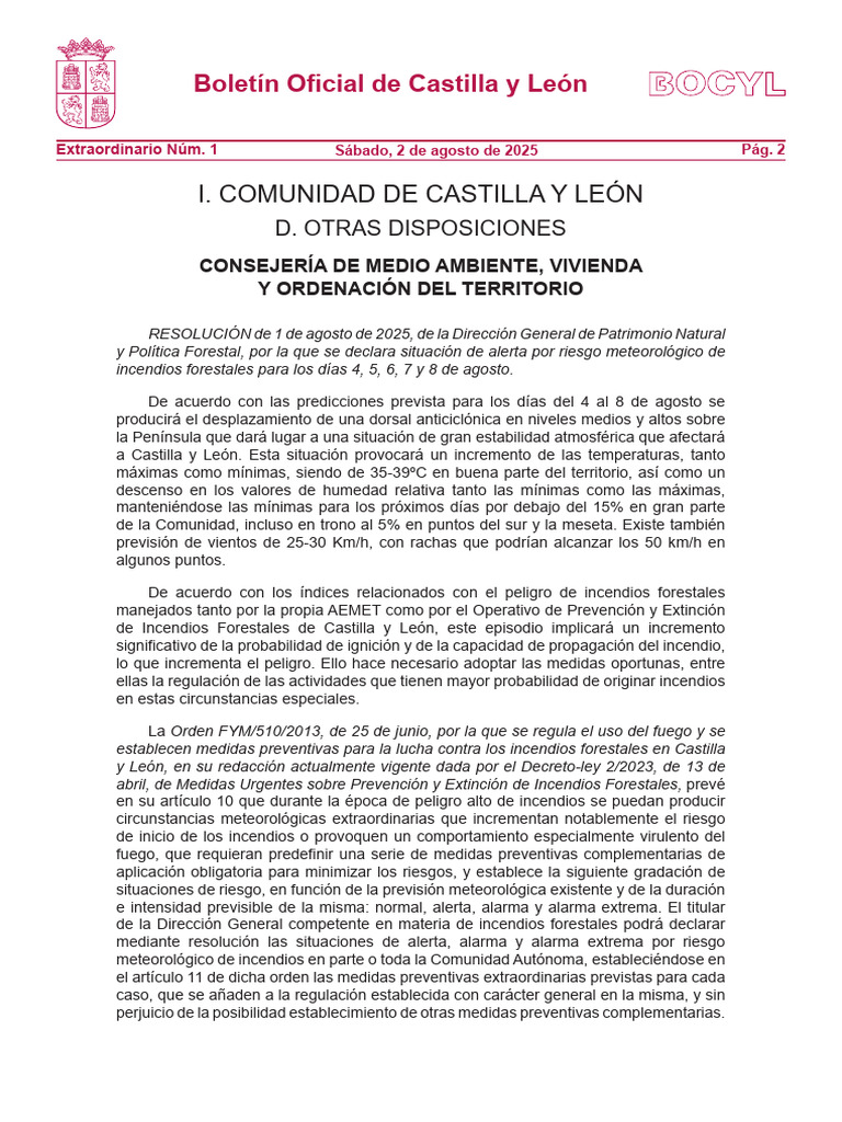 Bocyl D 02082025 1 | PDF | Fuego fatuo | Naturaleza
