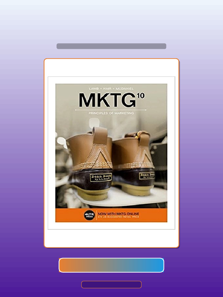 MKTG 10th Edition by Charles W Lamb Ebook and TestBank Bundle Get It ...