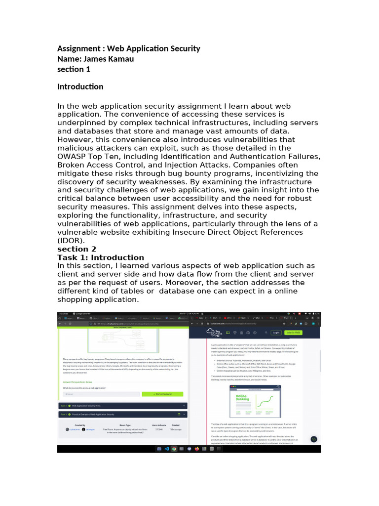 Web Application Security | PDF | Computer Security | Security