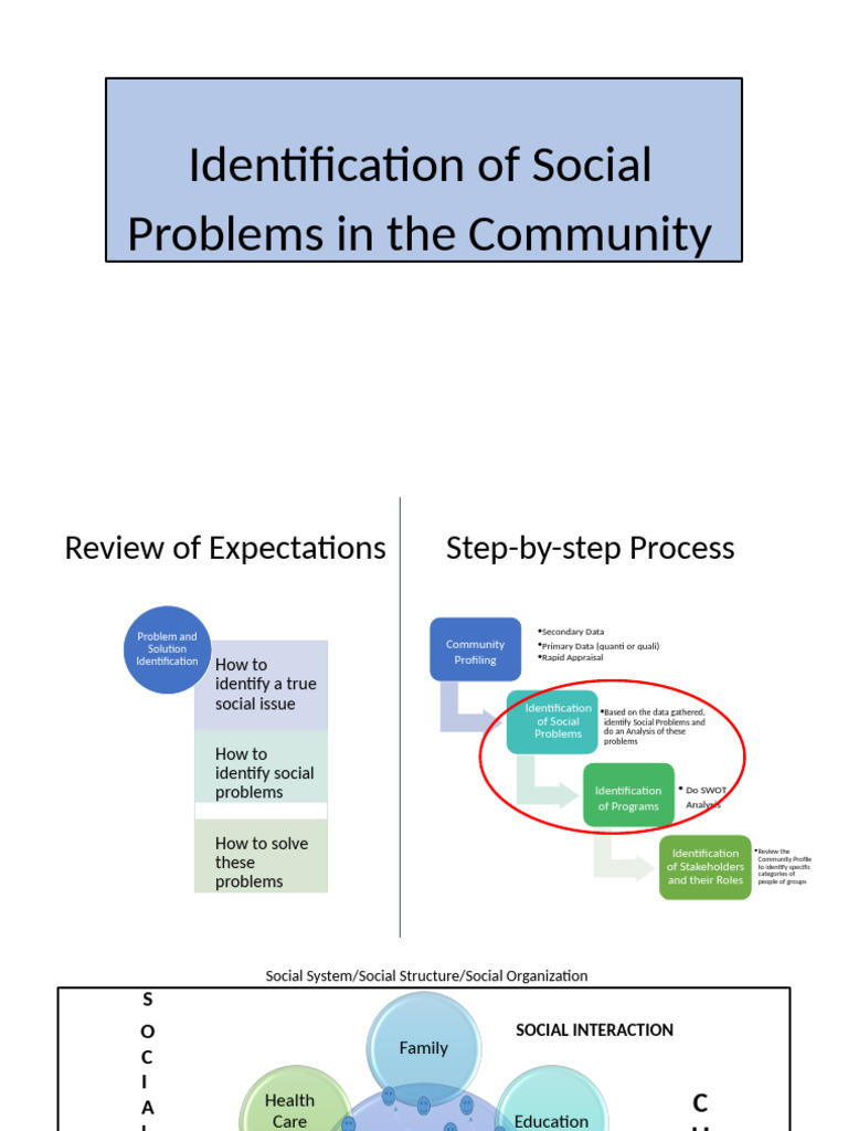 Identifying Community Social Problems | PDF | Sustainability ...