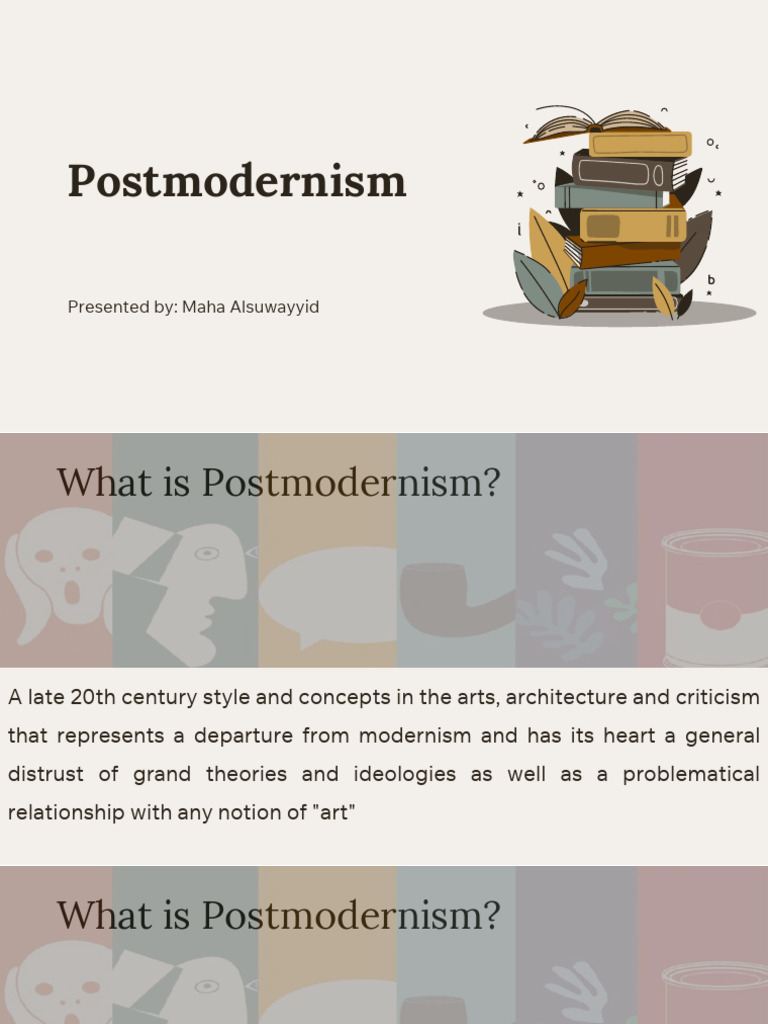 Postmodernism - Maha Alsuwayyid | PDF | Postmodernism | Postmodern ...