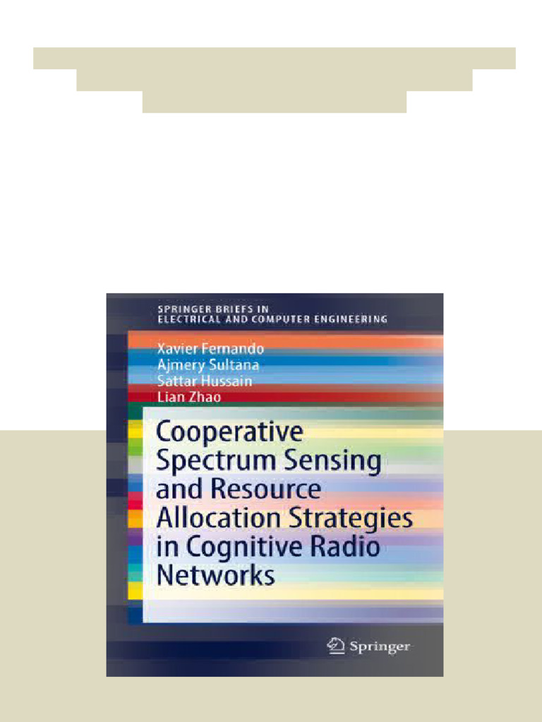 Cooperative Spectrum Sensing and Resource Allocation Strategies in ...