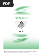 N87 Ferrite Material Datasheet | PDF | Inductance | Inductor