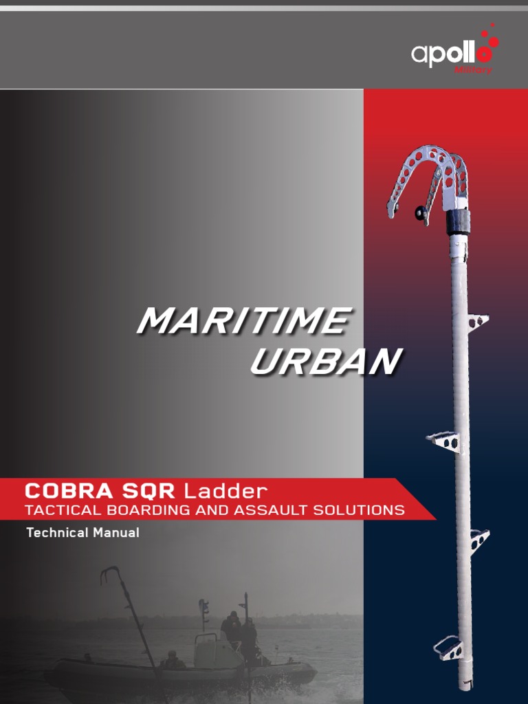 Cobra Ladder Maritime & Urban Rev3 | PDF | Titanium | Ladder