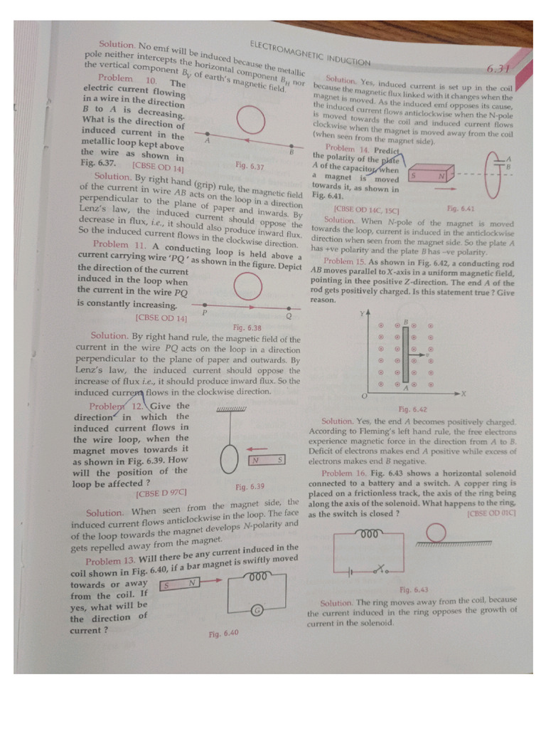 Conceptual Questions EMI AC | PDF