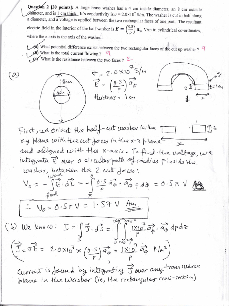 EEE 313 Solved Problems Set 004 | PDF | Physical Quantities | Quantity