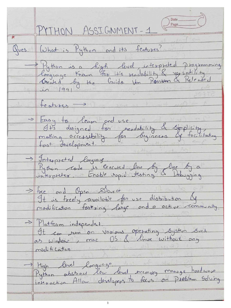 Python Assignment Sem 3 | PDF