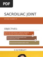 SIJ Stability: Form and Force Closure | PDF | Pelvis | Vertebral Column
