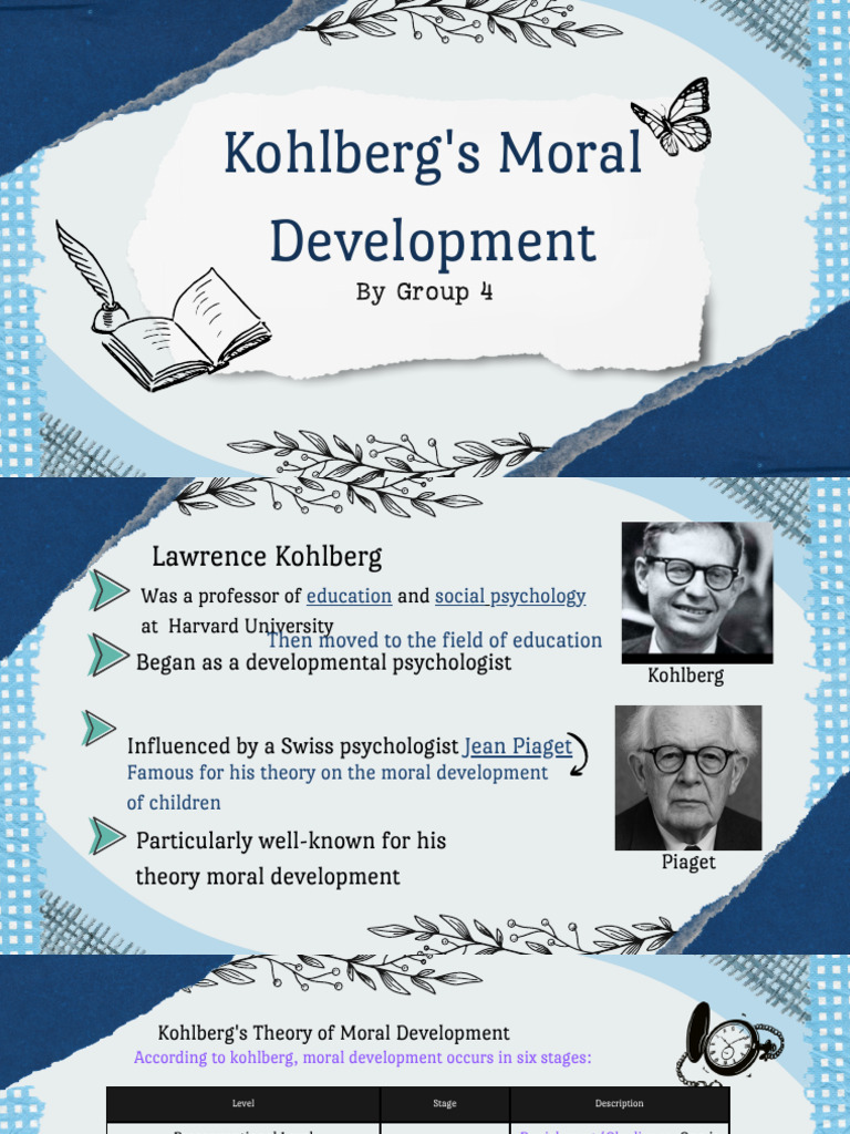 Kohlberg's Stages of Moral Development | PDF | Psychology | Behavioural ...