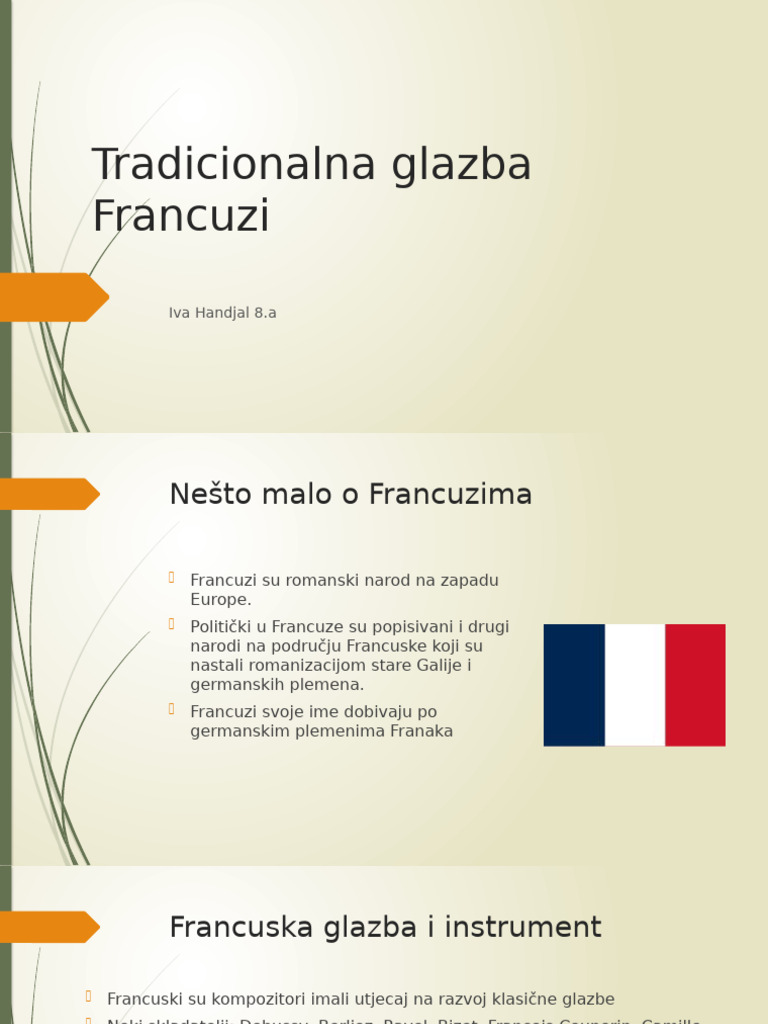 Tradicionalna Glazba Francuska | PDF