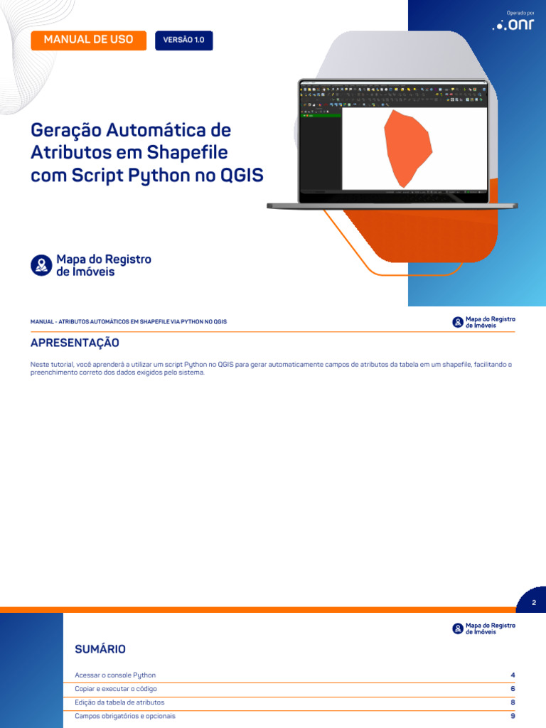 Geração Automática de Atributos em Shapefile Com Script Python No QGIS ...