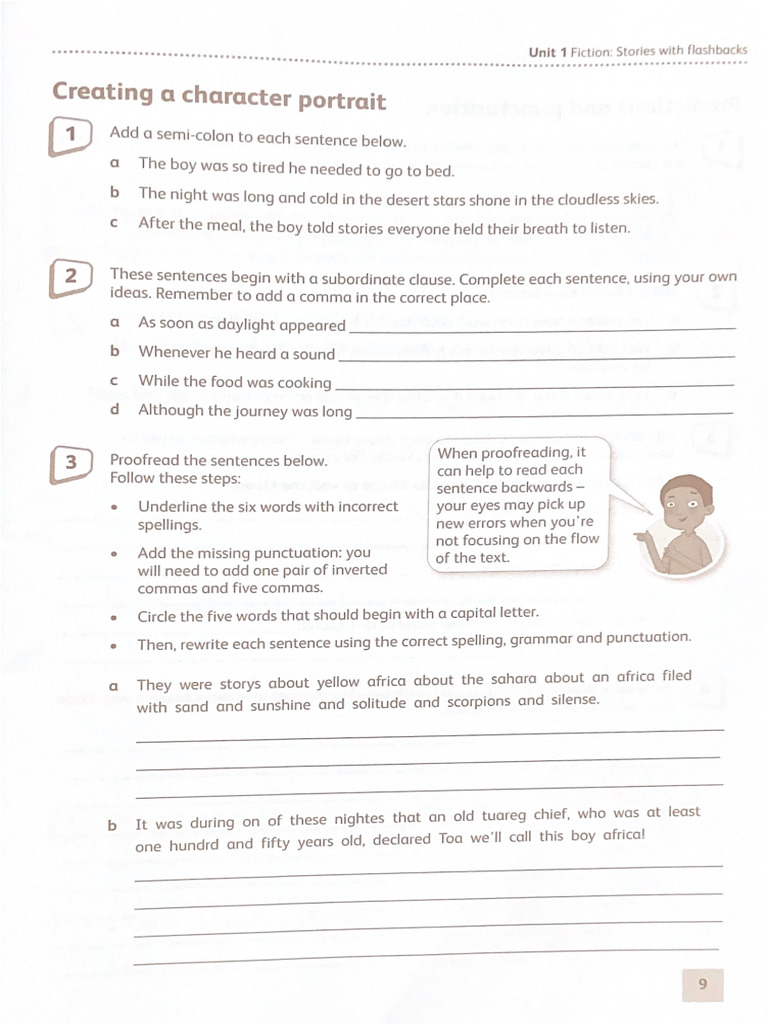 Year 6 Week 2 Comprehension Homework | PDF