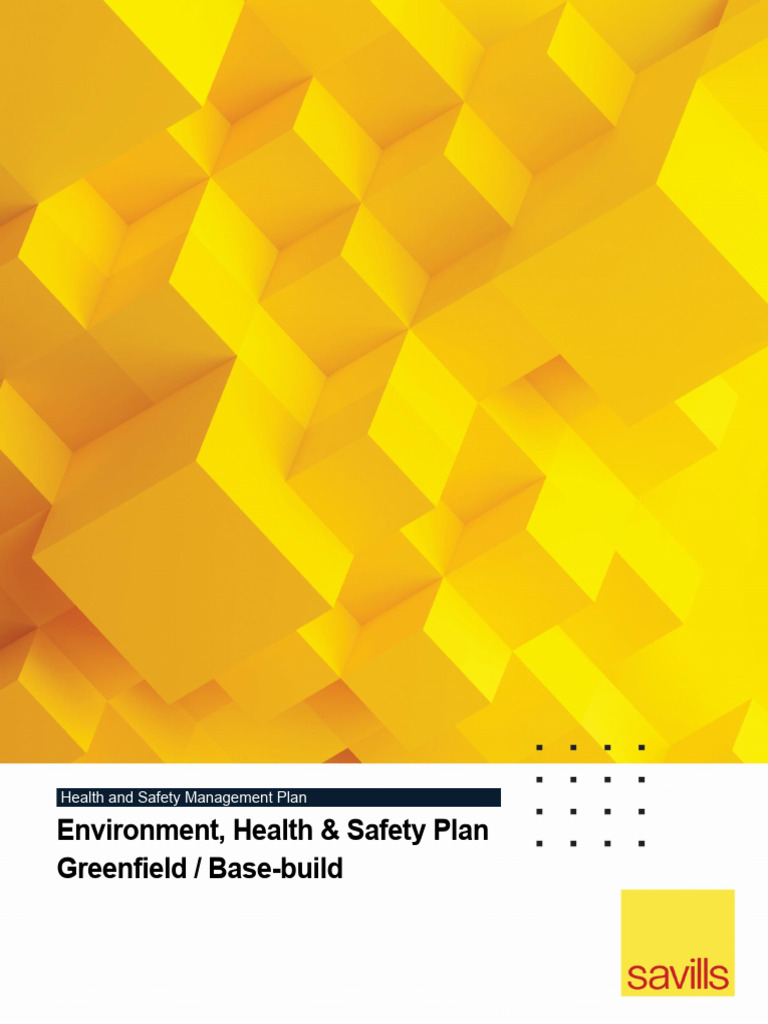 SI PJM EHS 100 013 EHS Plan Site Greenfield Base Build | PDF ...