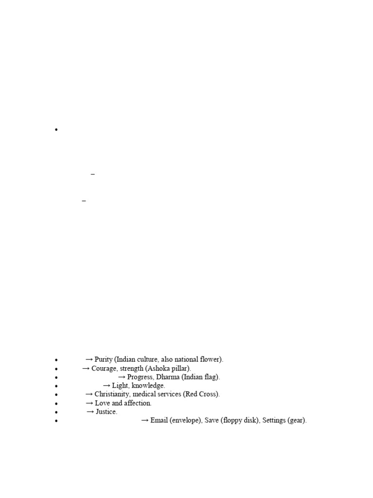 Class-7 Chapter - 15 (Notes) | PDF | Symbols | Public Toilet