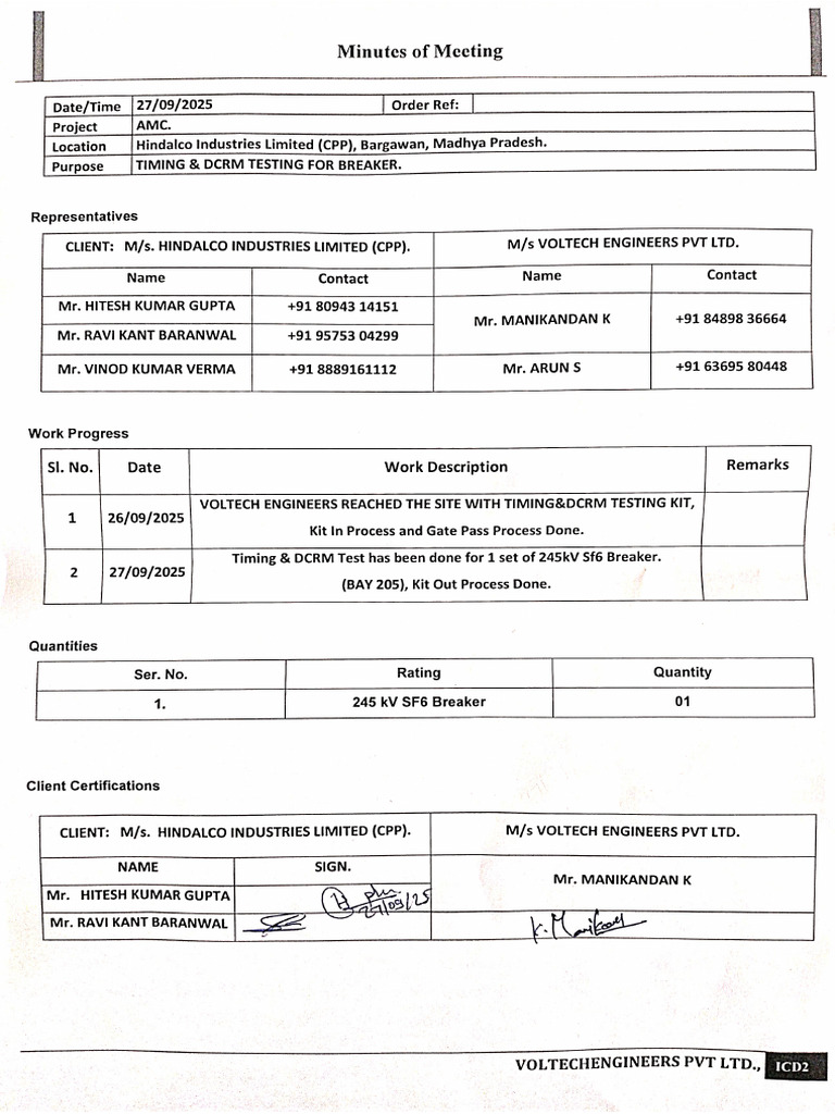Hindalco Mom | PDF