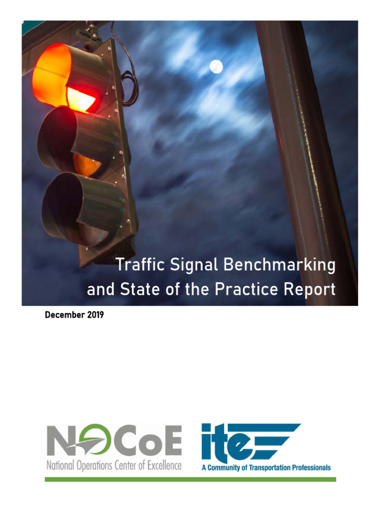 Traffic Signal Benchmarking Report 2021 | PDF | Risk | Traffic