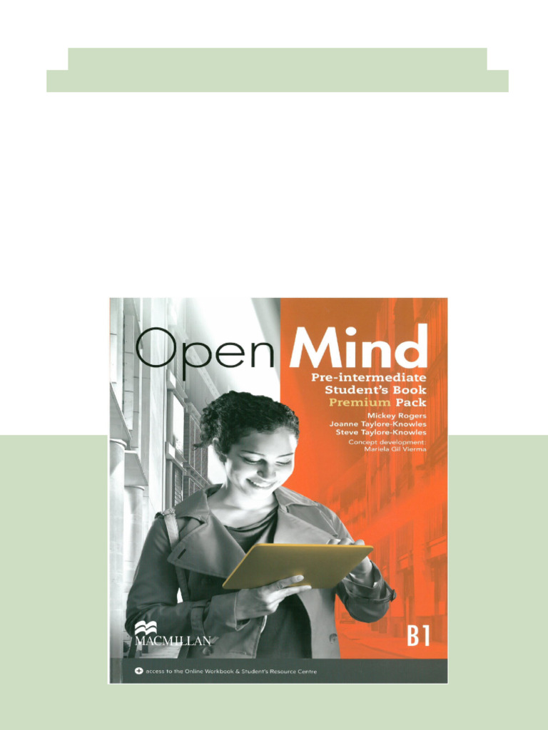 Open Mind Pre-Intermediate B1. Student's Book. Premium Pack Mickey ...