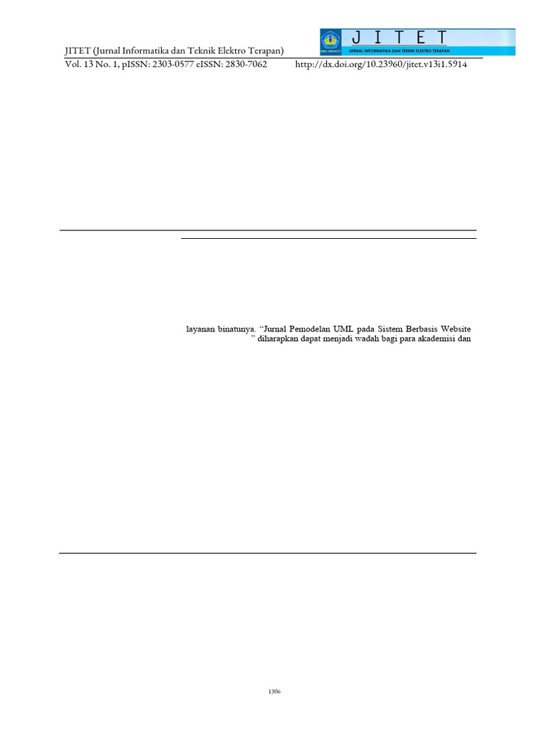 Pemodelan UML untuk Website Laundry | PDF