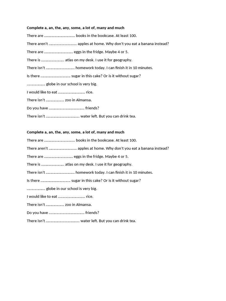 Articles and Quantifiers | PDF